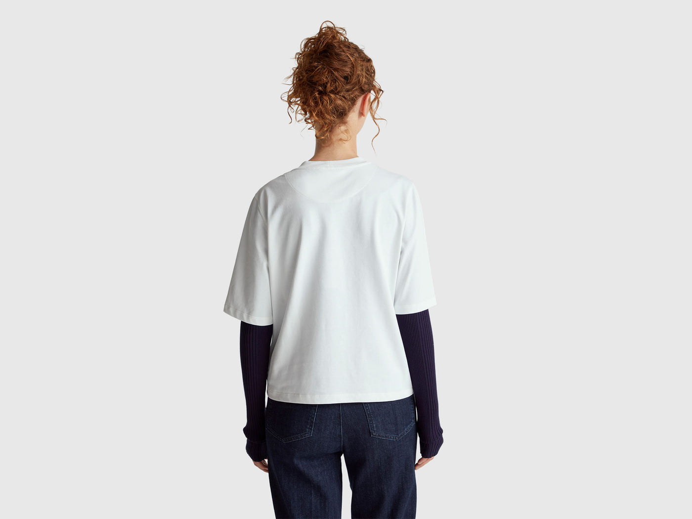 White t-shirt with Coco Capitán print